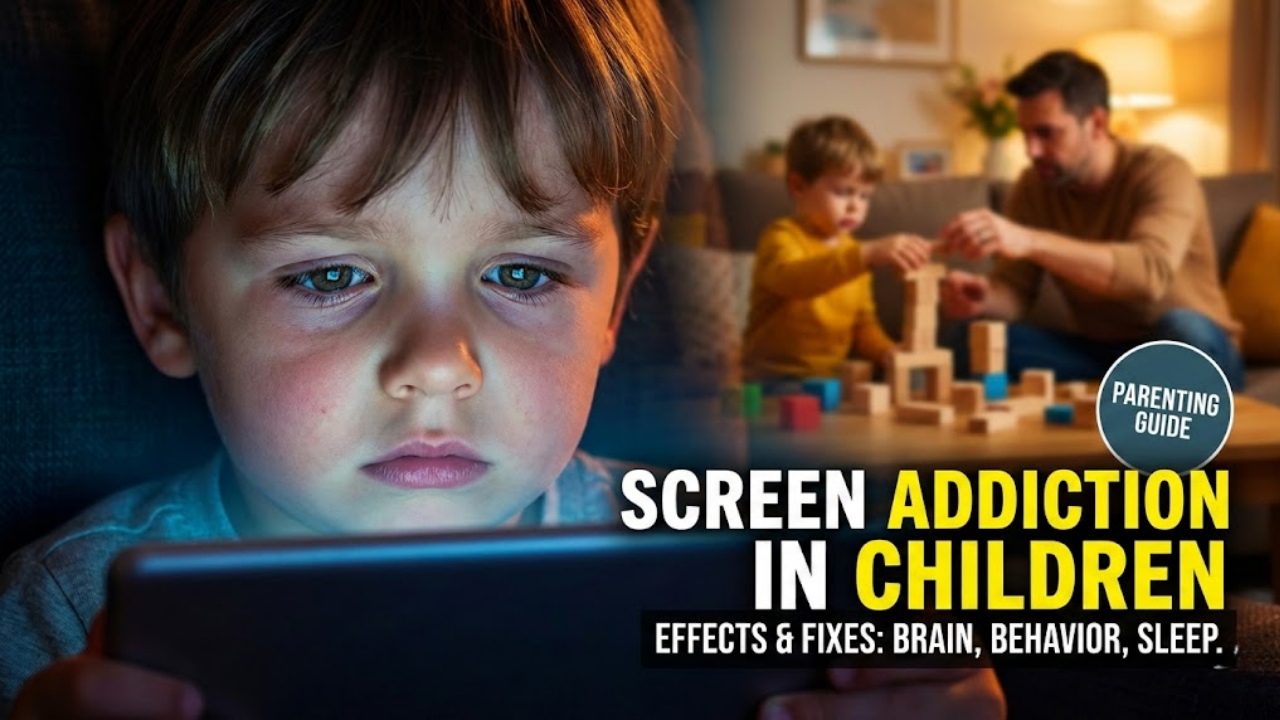 Screen Addiction in Children: Effects on Child Development & Fixes ...